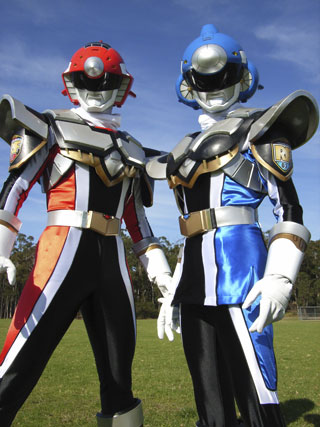 Projeto Tokusatsu: Conheça "Australian Defenders of Earth Rescue Force"