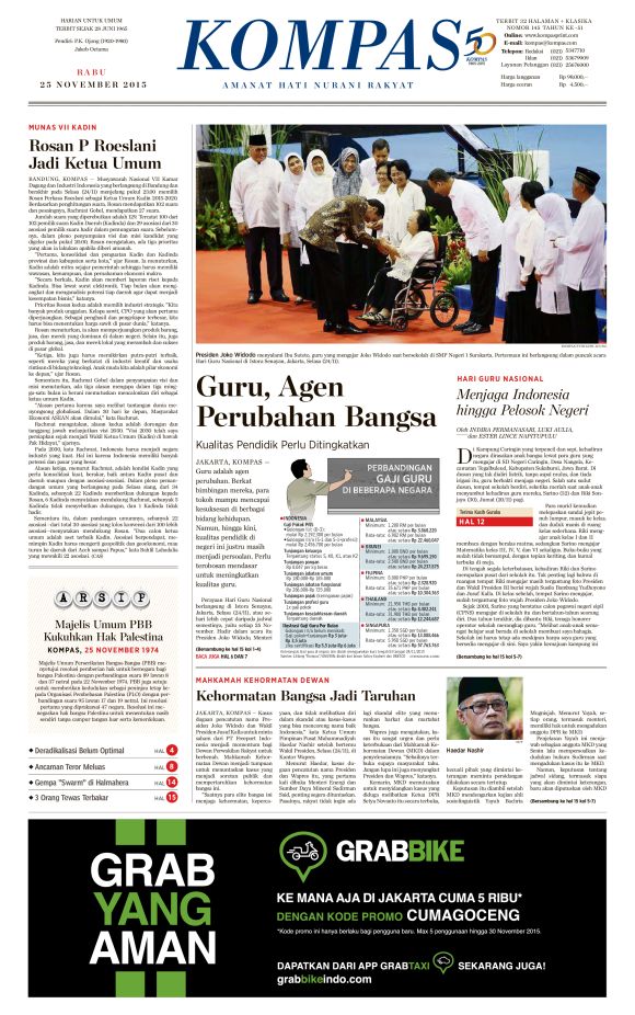 Kompas Hari Ini: November 2015