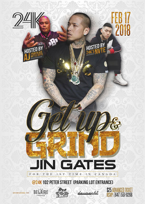 C.A. Confidential: Get Up & Grind - Jin Gates Live @ 24K Nightclub ...