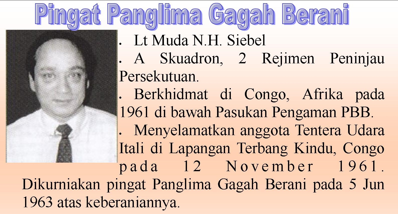 Hj. Zulheimy Ma'amor: 7 RAMD - CONGO , 1962/63