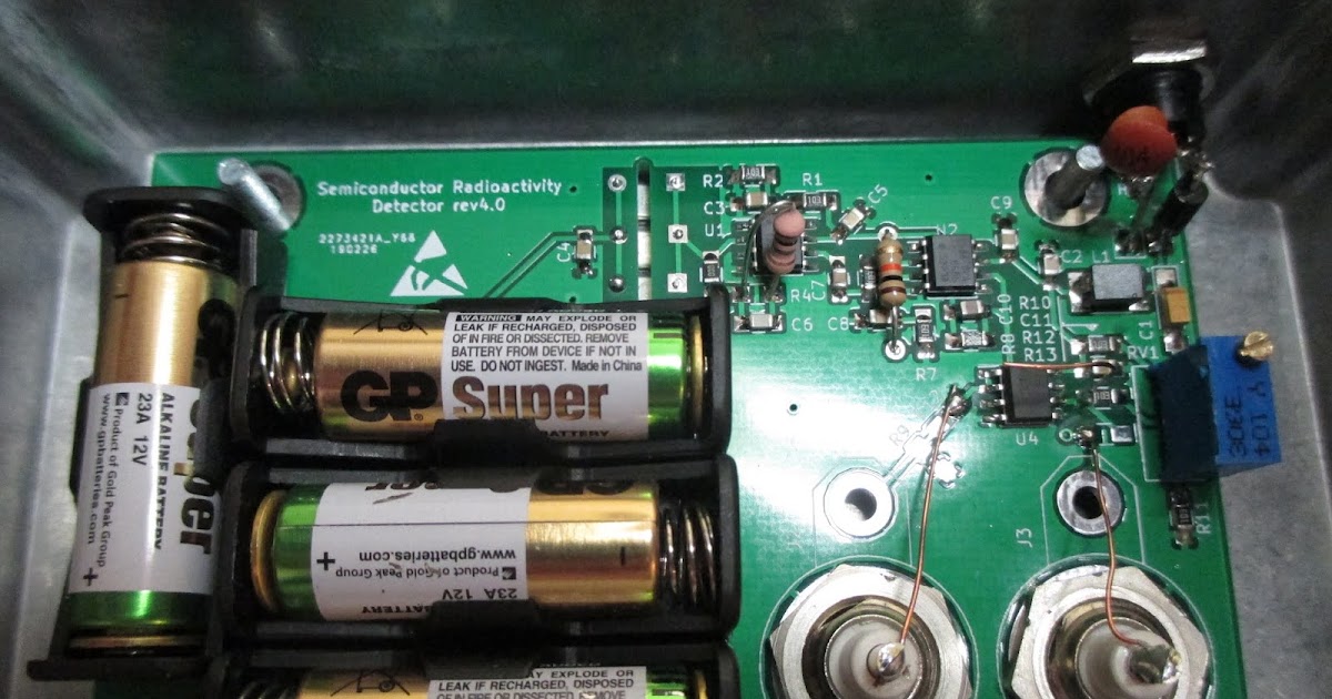 Semiconductor nuclear-radiation sensor: part III ~ Robert Gawron
