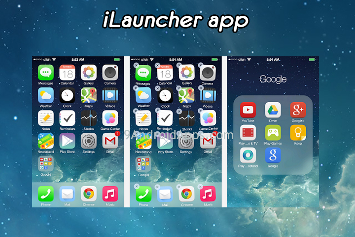 How different is the ilauncher app