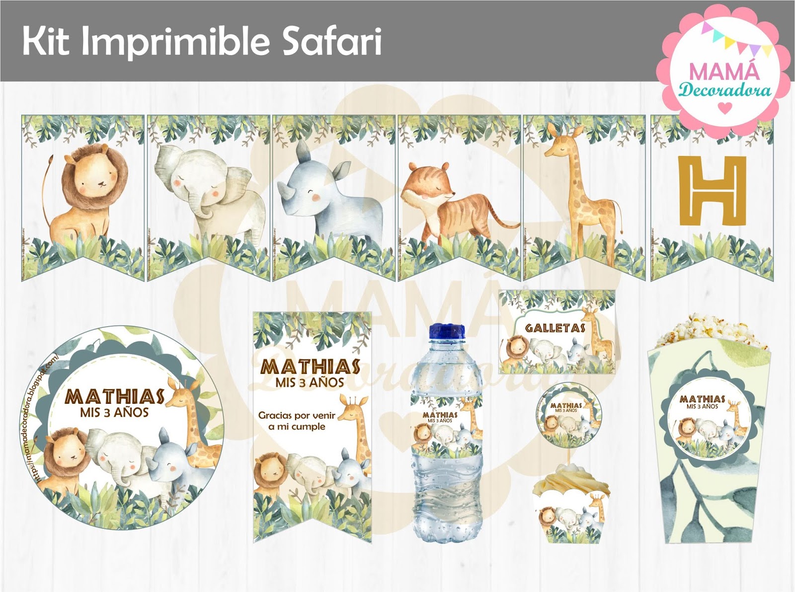 Kit Para Baby Shower Imprimible Gratis at Oliver Silas blog