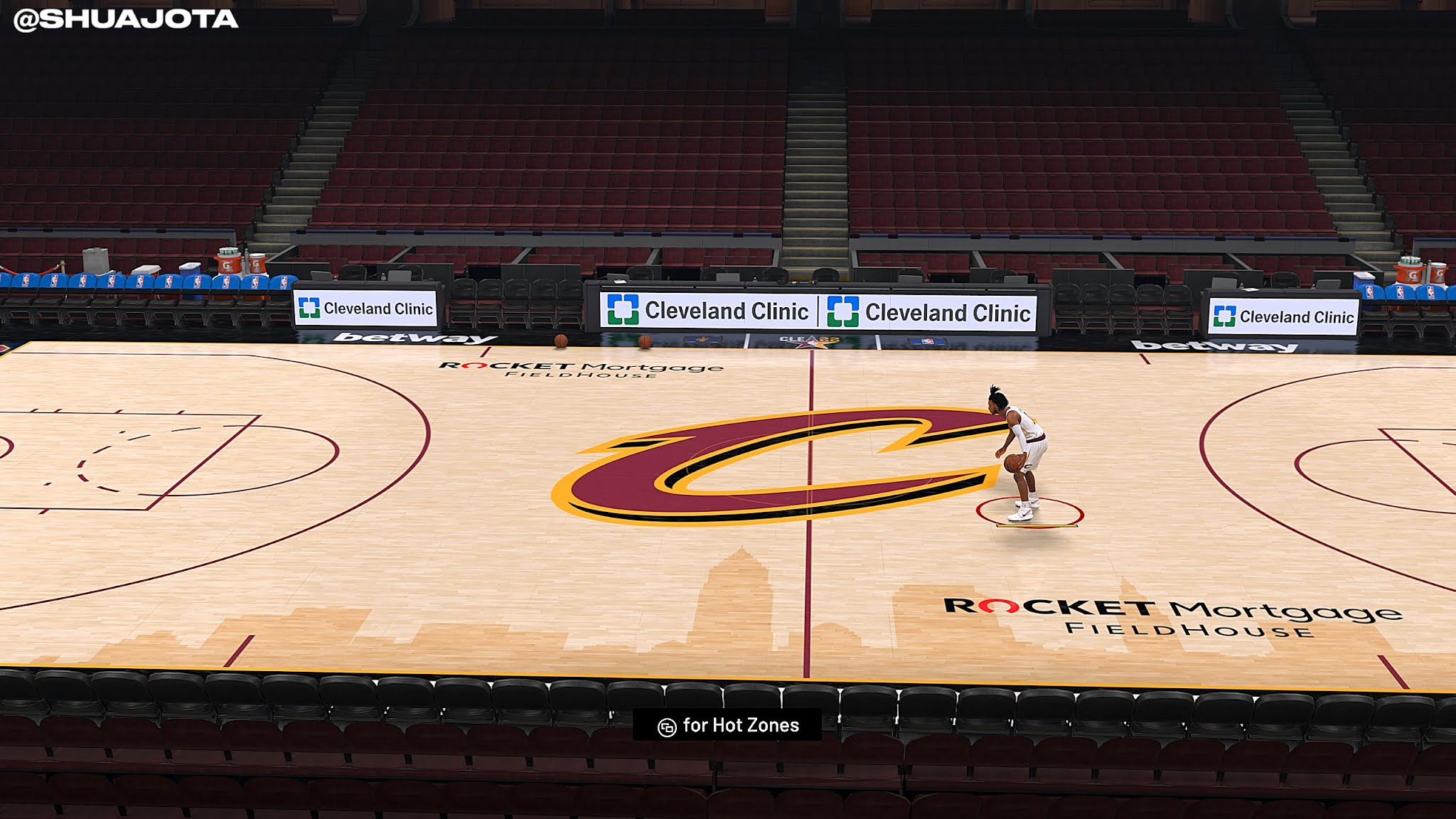 NBA 2K22 Cleveland Cavaliers Realistic Dornas by Shuajota