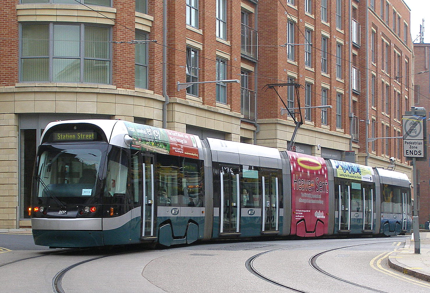 The traveler's drawer: NOTTINGHAM, England. The Tram