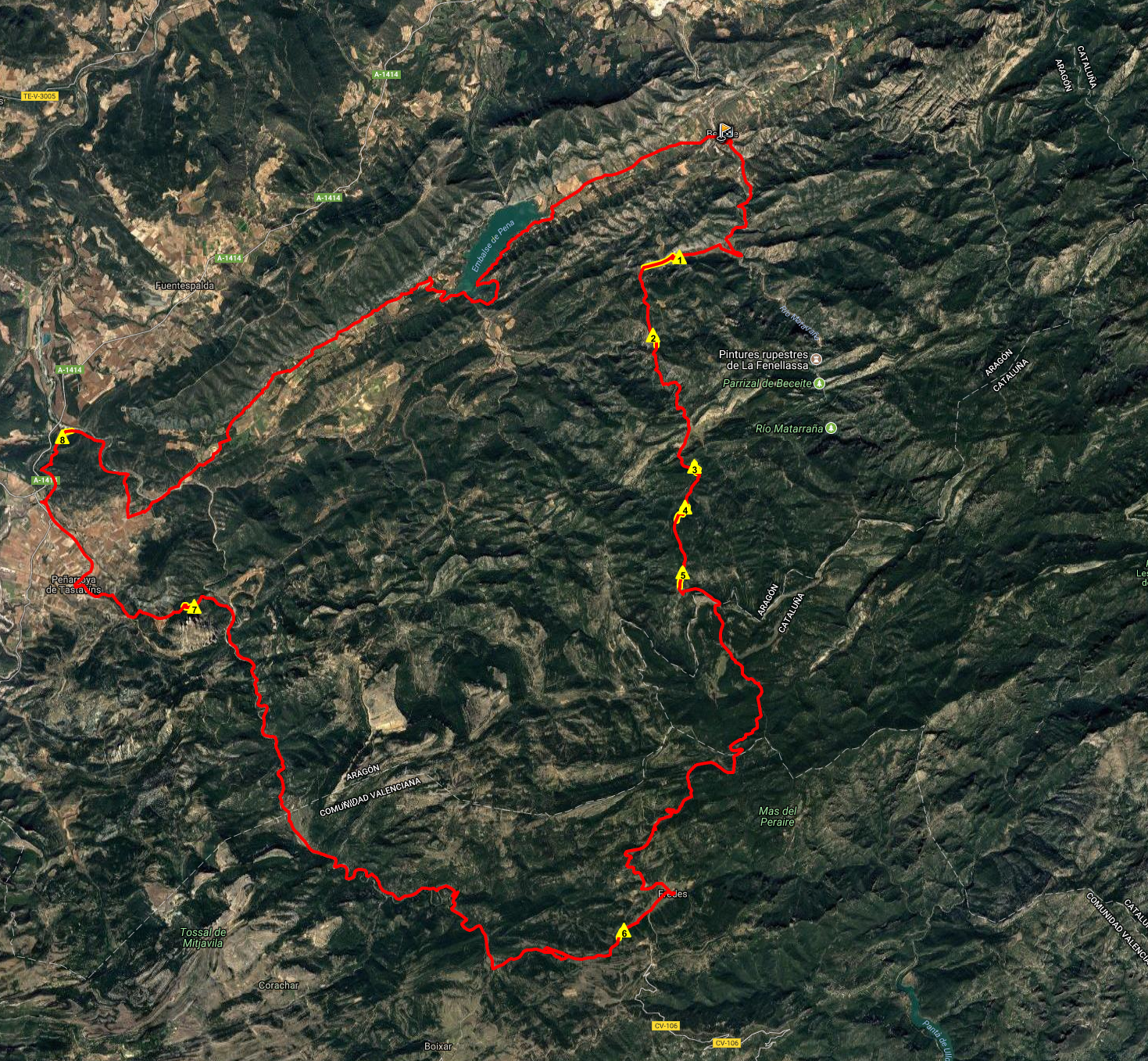 RUTAS x FRAGA: Beceite - Els Ports