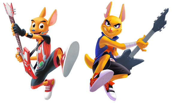 Les personnages de walibi