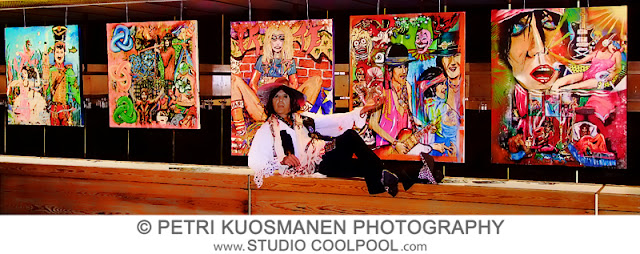 Andy McCoy hits canvas | Mr Coolpool