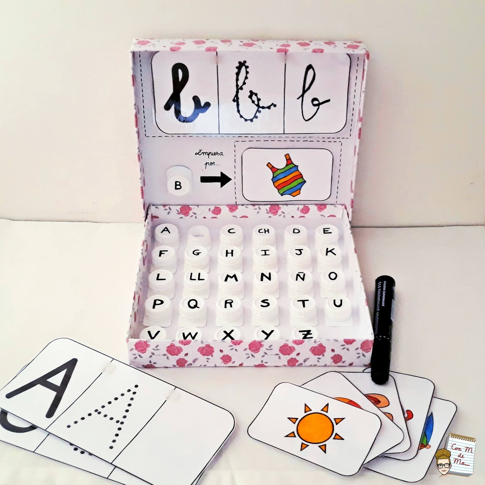 Con M de Ma: LA CAJA DE LAS LETRAS