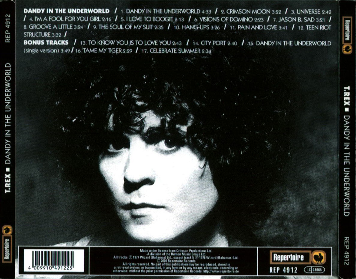 Classic Rock Covers Database Tyrannosaurus Rex