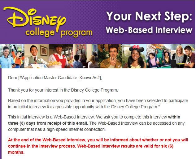 Saving Mouseketeers: Web-Based Interview- Step Two to doing a DCP