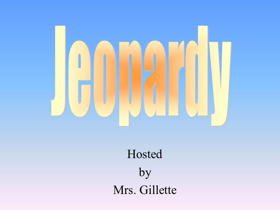 Mrs G s Musical Machine Jeopardy Review For Grade 2