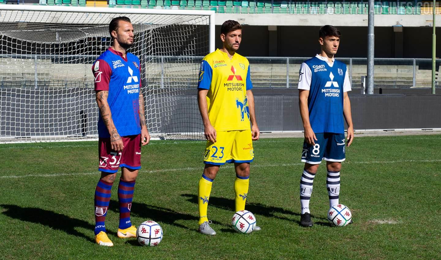 Chievo Verona 20-21 Home, Away & Third Kits Released - Footy Headlines