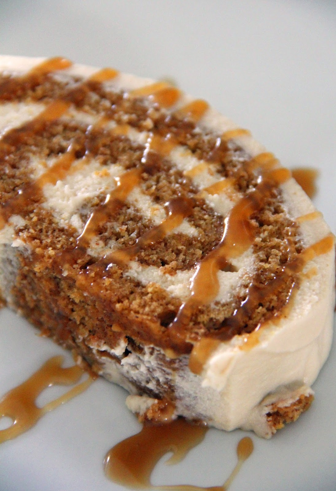 Jo and Sue: Pumpkin Spice Roll With Salted Caramel Mousse