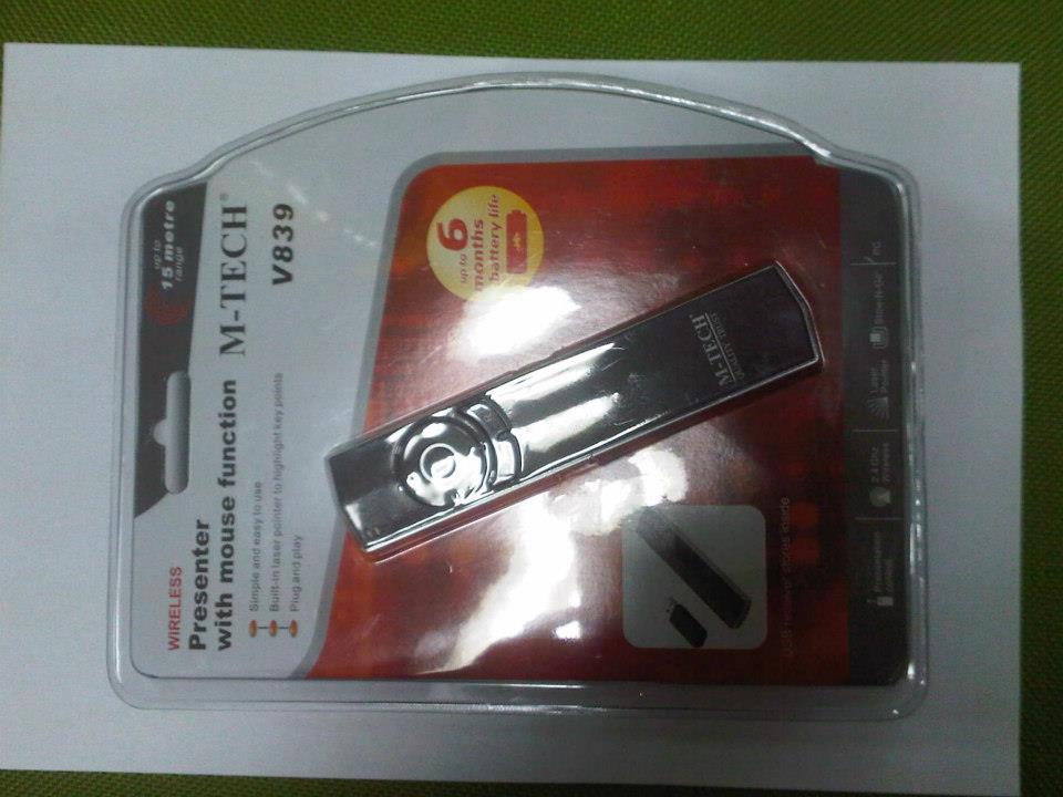 MIX MAX ACC: FM MODULATOR AND LASER POINT