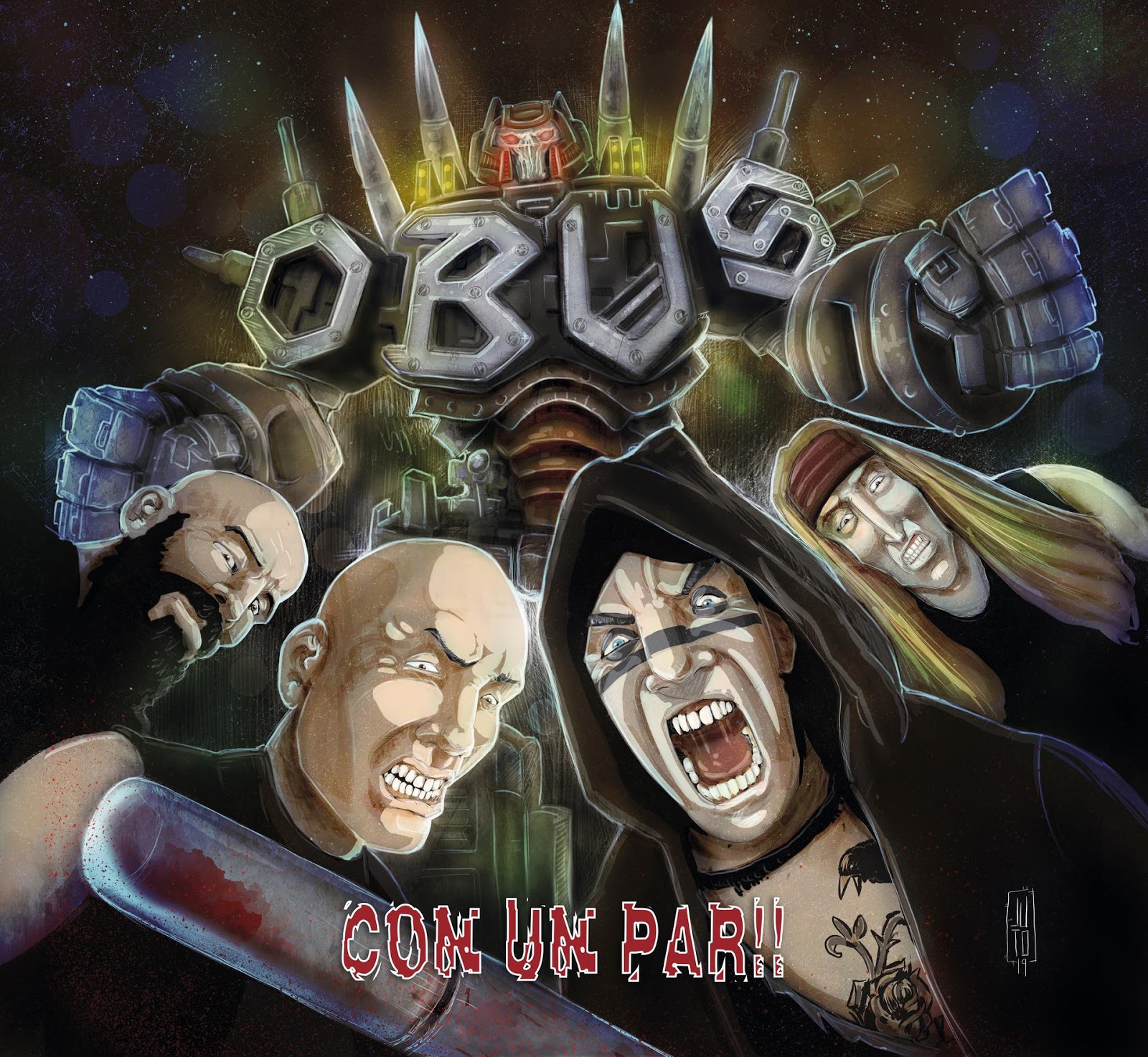 OBÚS LANZAN "CON UN PAR", DÉCIMO DISCO DE ESTUDIO.