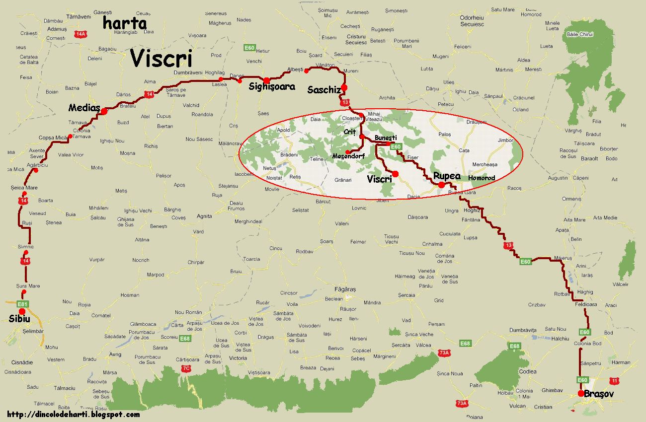undeva la mijloc: Viscri - DeutschWeißkirch, micul secret al Transilvaniei