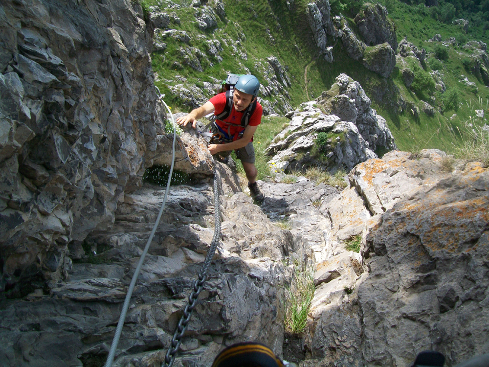 LA MONTAGNA: Ferrata Centenario C.A.O Monte Grona 1736 mt.