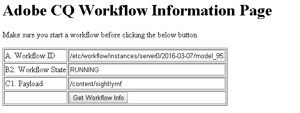 Retrieving Aem Workflow Information Using The Workflow Api Aem Tutorials For Beginners