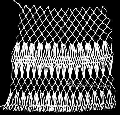 Knots Indeed: Netted Edging from Tatting and Netting