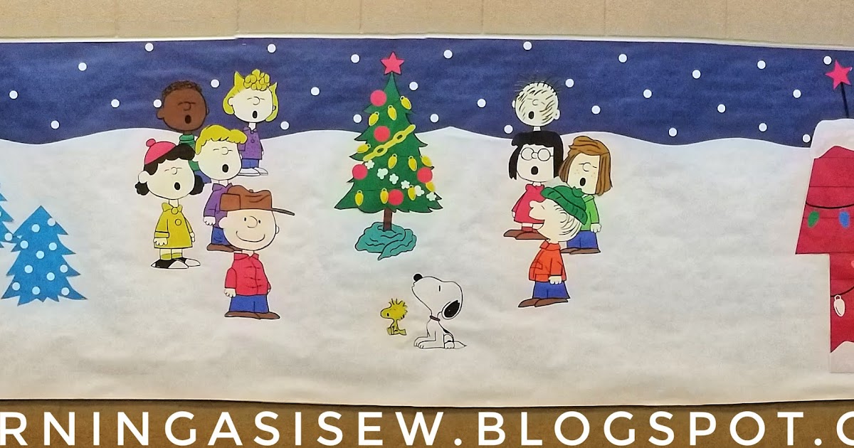Learning As I Sew...bake, cut, and create: Peanuts Themed Christmas ...