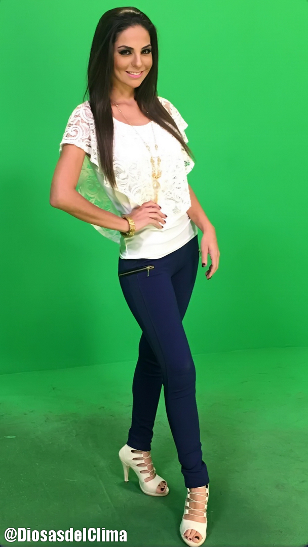 Las diosas del clima: Angie Gonzalez