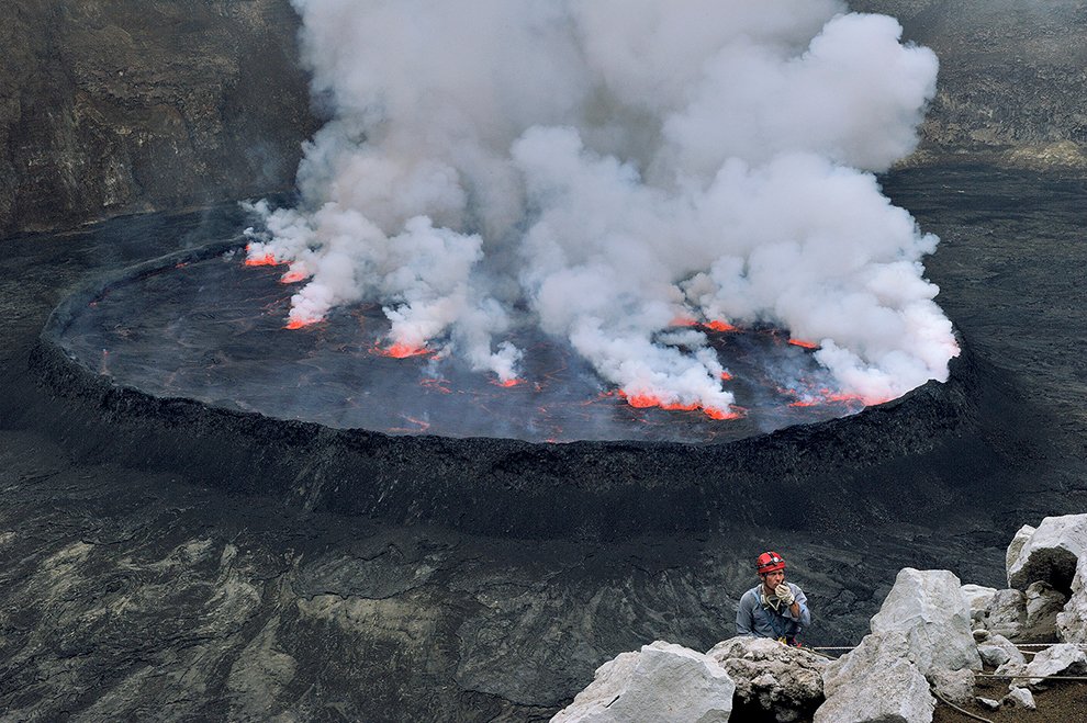 Nyiragongo Volcano | The Lava Lake of Democratic Republic of Congo