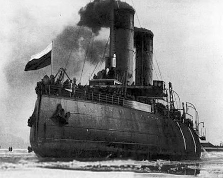 The First Polar Icebreaker Ship
