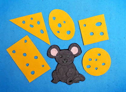 Fun with Friends at Storytime: Mouse Loves Cheese Shapes!