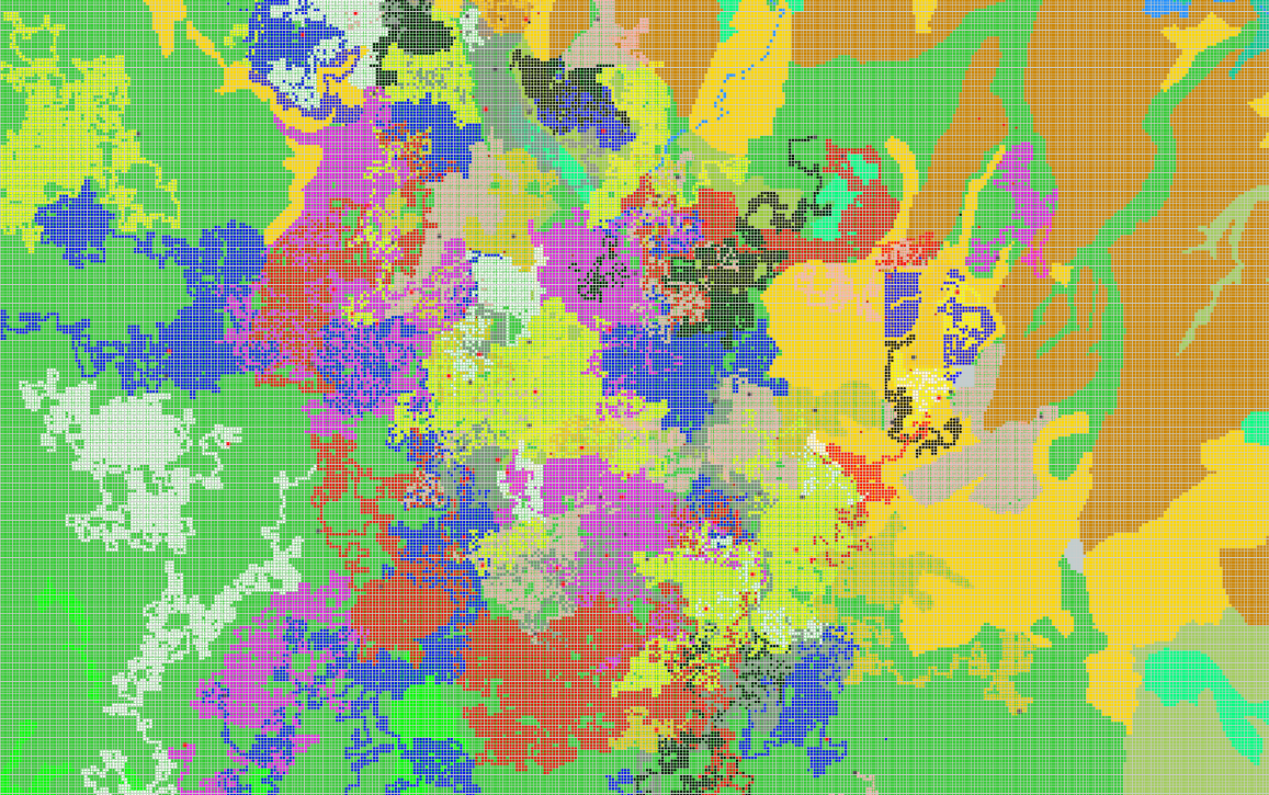 Computational Landscape Ecology The First Spatially Explicit Agent Based Model Of Jaguar