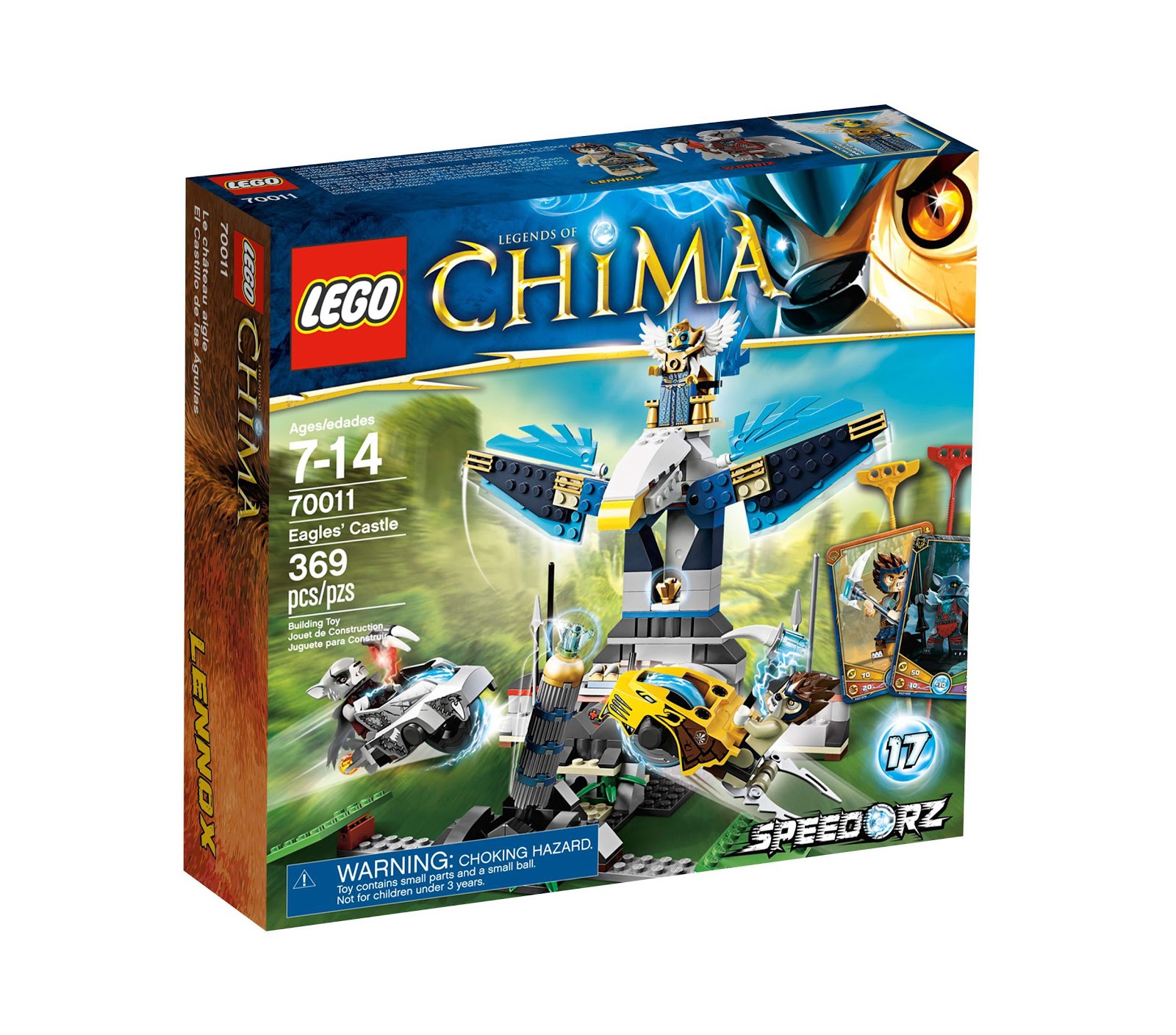 Unofficial blog about LEGO Legend of Chima: LEGO Chima 70011 Eagles’ Castle