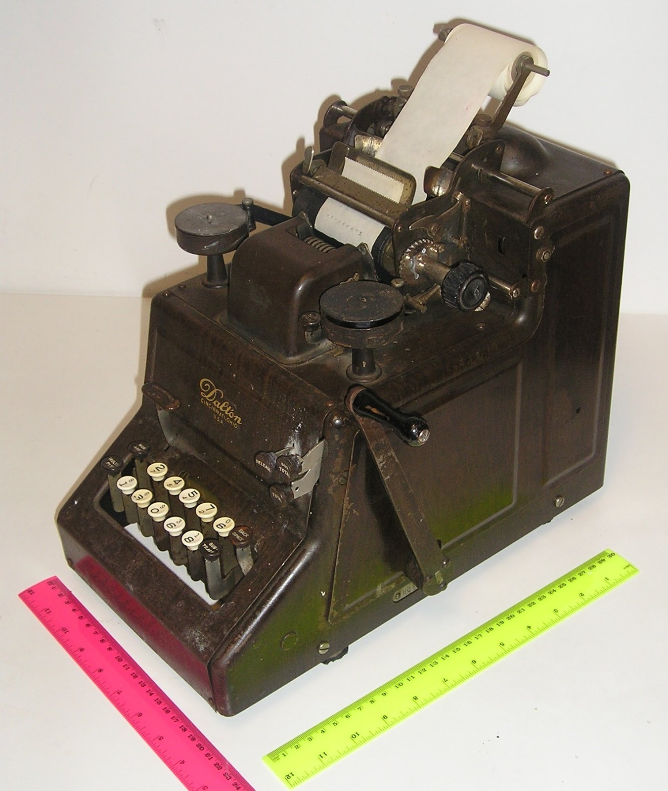 Strangers' Journey: Our New Project: 1930. Real Adding Machines