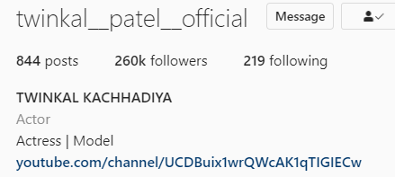 wikipedia twinkal patel(biography)twinkal kachhadiya,lifestyle,age,cast ...