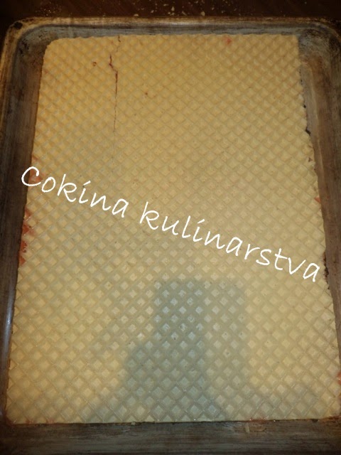 Cokina kulinarstva: POSNA OBLANDA SA KEKSOM