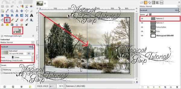 Magical Gimp-Tutorial: Gimp Tutorial "Winter impressions"