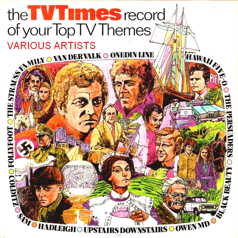 TV Times Record Of Your Top TV Themes (1974)