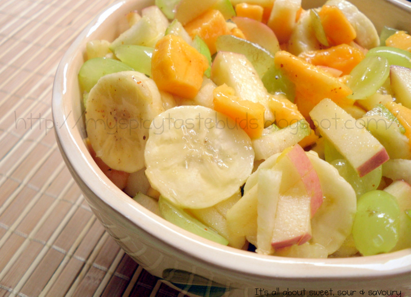 My Spicy Taste Buds: Fruit Chaat