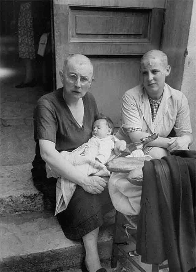 World War II in Pictures: Collaborator Girls