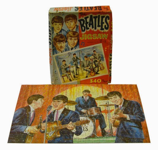 Artifact: Vintage Beatles jigsaw puzzles