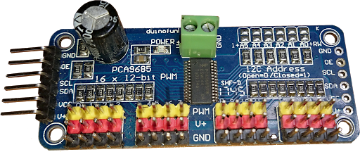 Tim's PC Applications: Tims PCA 9685 Controller