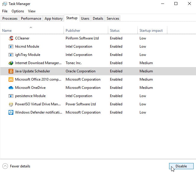 Cara Mematikan Aplikasi Saat Startup Di Windows 10 - Ga Perlu Ribet