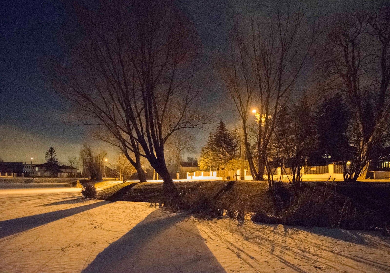 W-wa Jeziorki: Mid-winter in late Feb