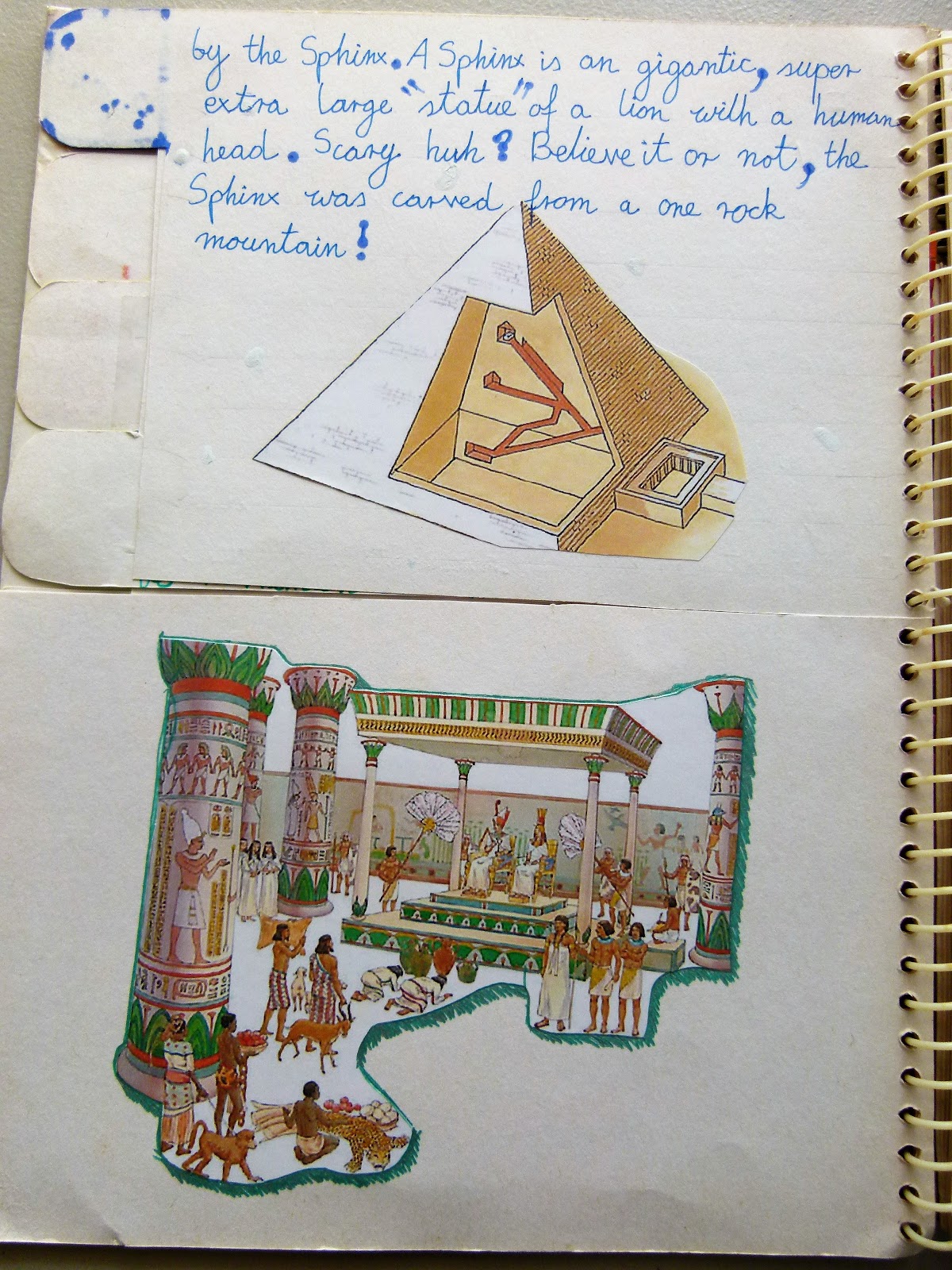 Ancient Egypt - Interactive notebook project (1/3)