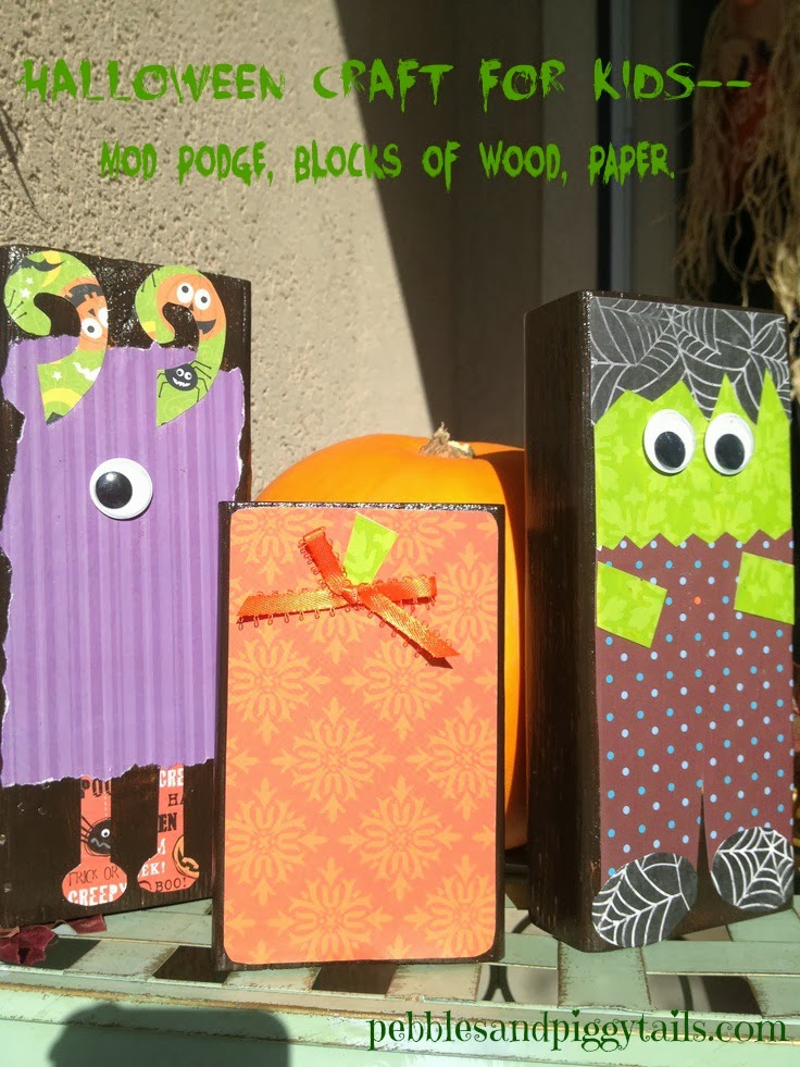 Simple Fall Decorations (using Mod Podge) | Making Life Blissful