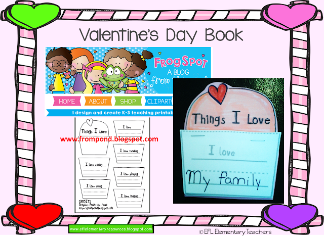 EFL Elementary Teachers: Valentine´s Day Ideas for Elementary ELL