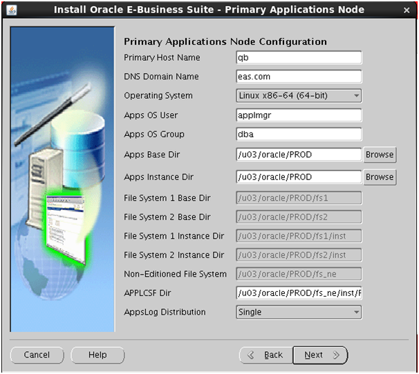 Oracle APPS DBA Stuff: Oracle Application R12.2.6 fresh implementation