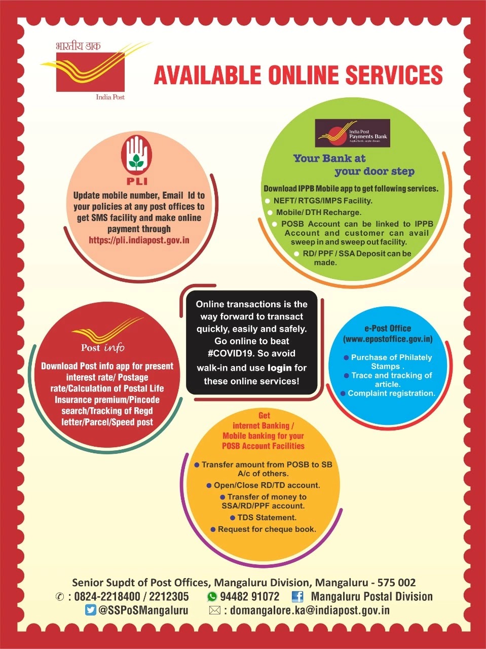 Pamphlets, brochures and booklets on products and services of India ...