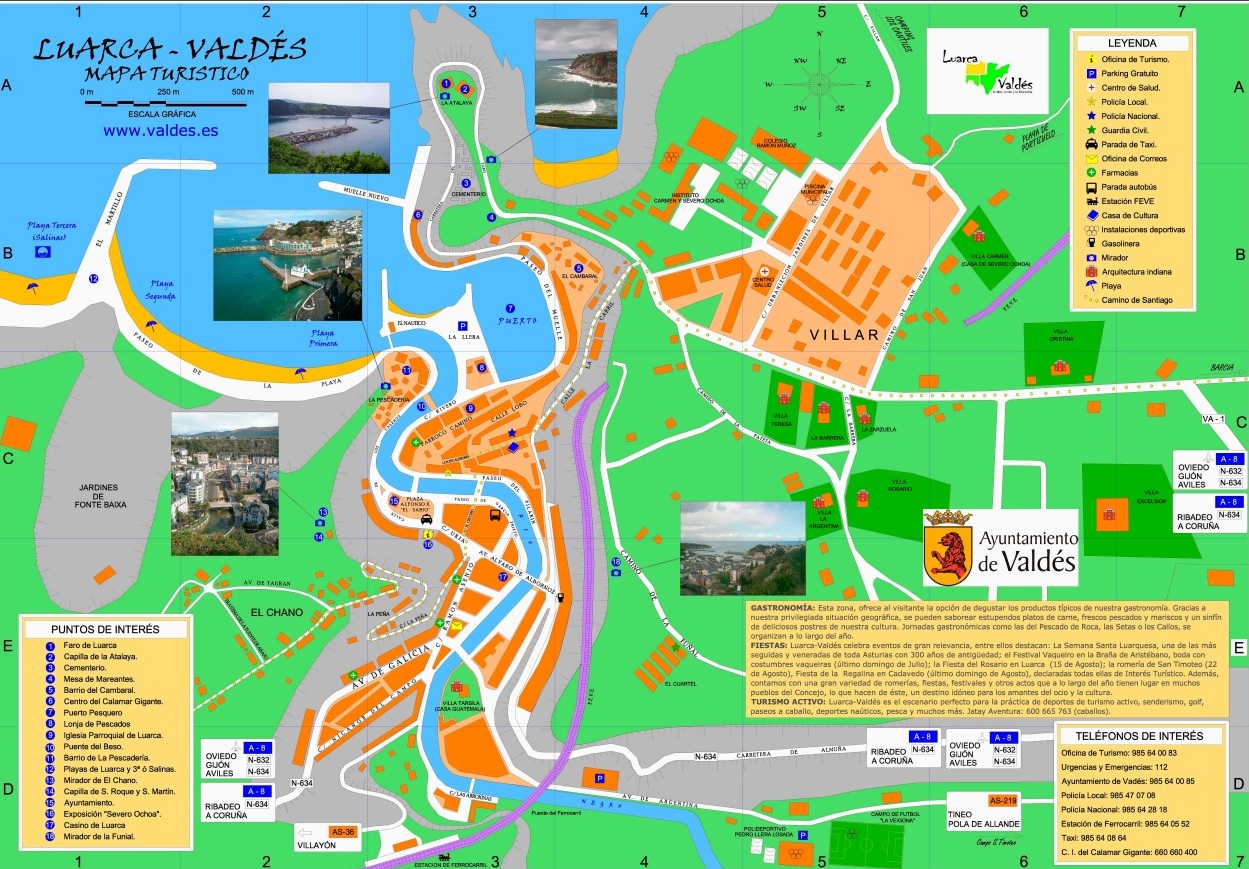 Luarca, el pueblo blanco en la costa verde (Luarca - Asturias ...