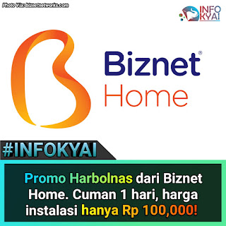 Promo Harbolnas dari Biznet Home. Cuma 1 hari, harga instalasi hanya Rp ...
