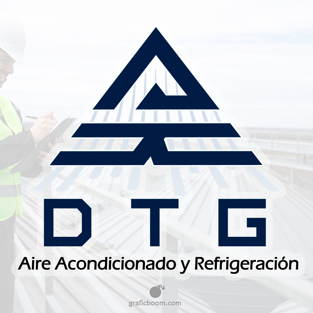 Diseño de logo para refrigeración y aire acondicionado - Graficboom